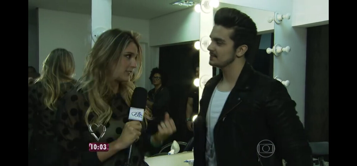 Foto Luan Santana também comentou se fica as meninas que o