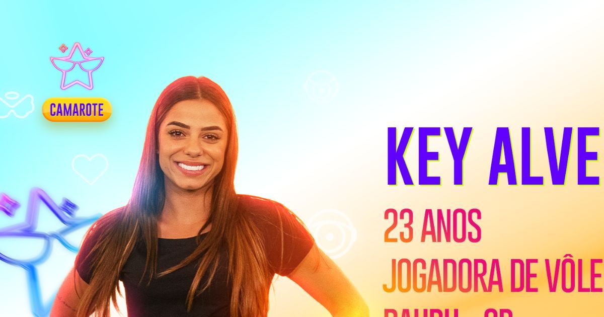 BBB 23 Key Alves do time Camarote tem 23 anos e é jogadora