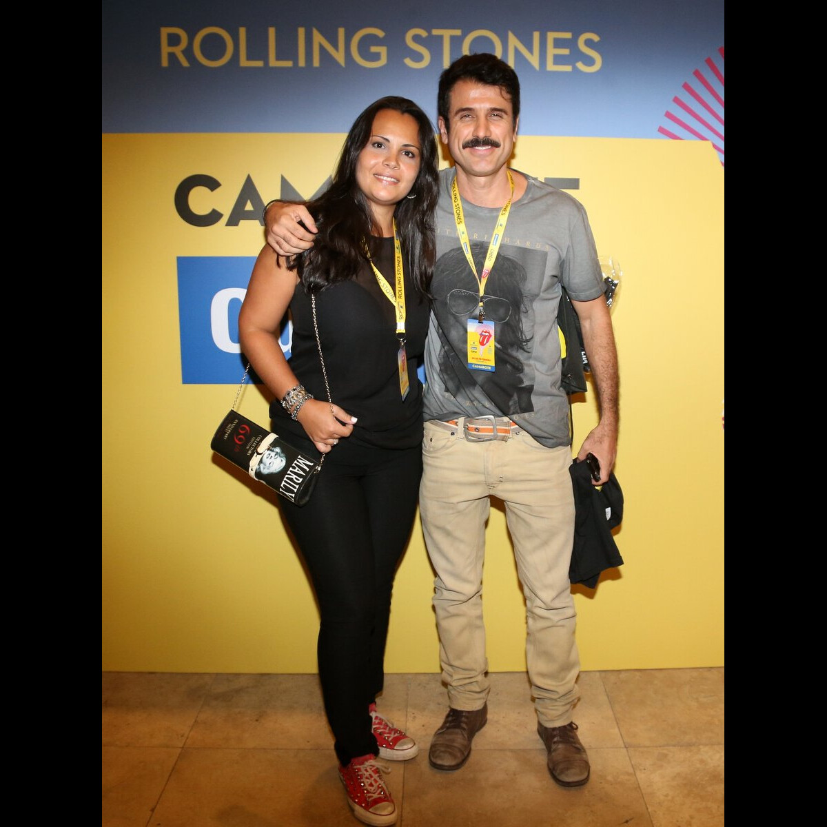 Foto: Eriberto Leão e a mulher, Andrea Leal, marcaram presença no show ...