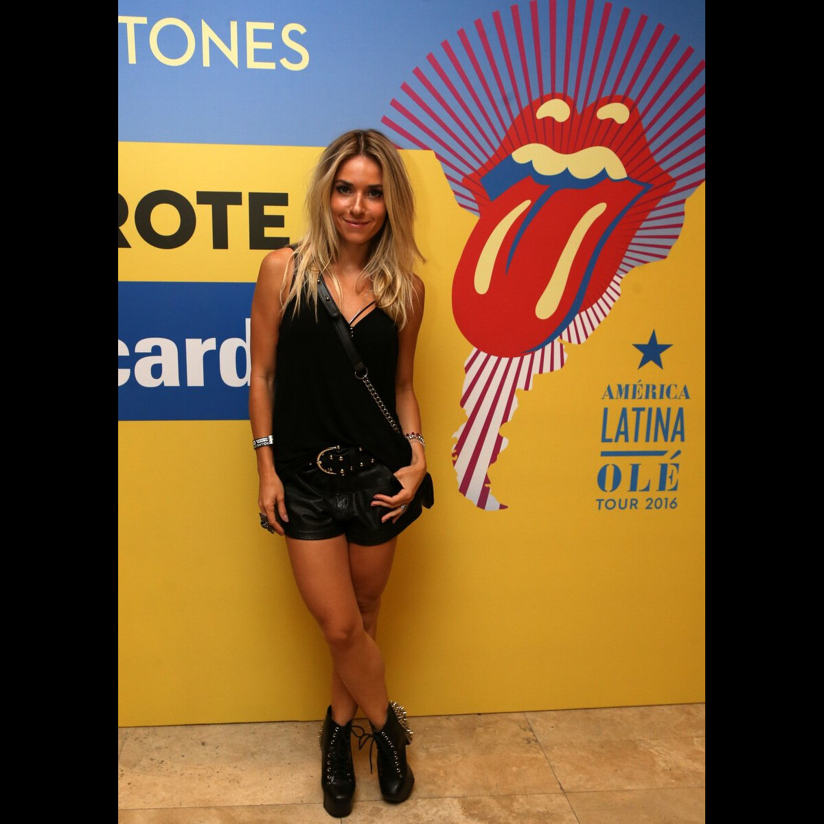 Foto: Monique Alfradique também curtiu o show dos Rolling Stones ...