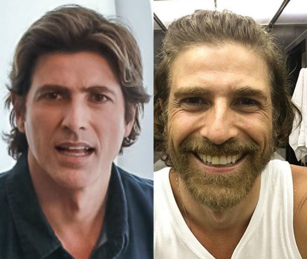 Foto: Reynaldo Gianecchini apareceu com os cabelos mais claros e ...