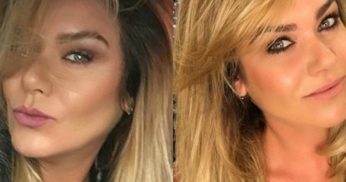 Luize Altenhofen também clareou os fios para voltar à TV, cobrindo a ...