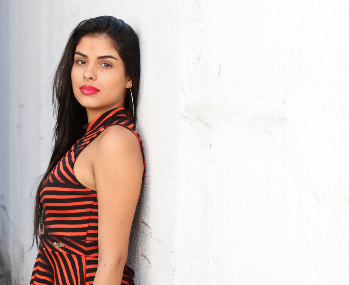 Foto: Ex-BBB Munik participou do lançamento de uma coleção de moda em ...