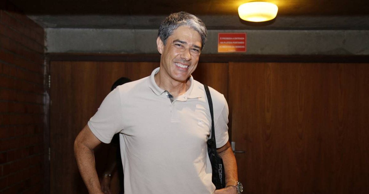 William Bonner completou 30 anos na Globo e 20 anos como âncora do ...