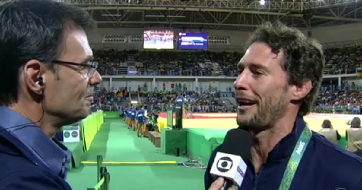 Flavio Canto se emocionou ao falar de Rafaela Silva, aluna do seu ...