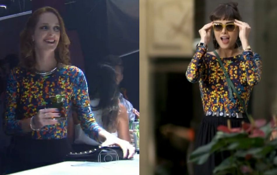 Maria Casadevall e Laila Zaid usam mesmo body em novelas; veja fotos ...