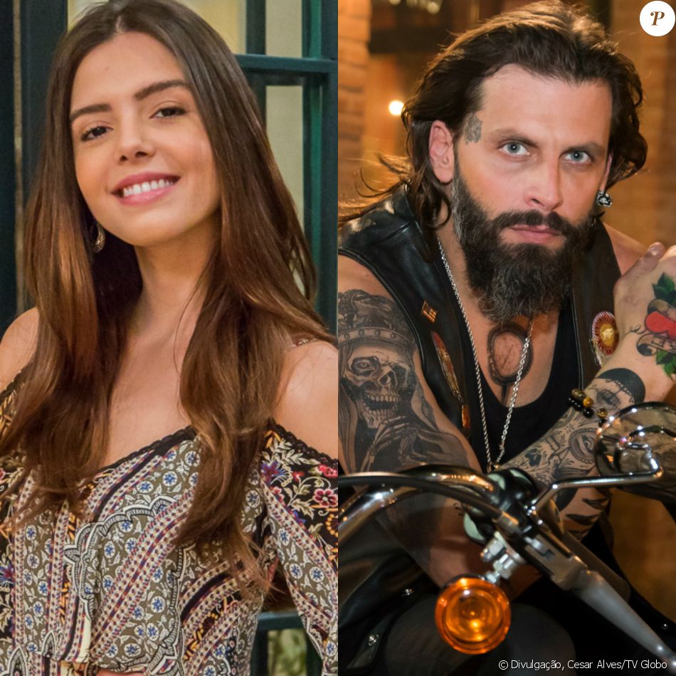 Milena (Giovanna Lancellotti) e Ralf (Henri Castelli) se beijam, na ... Milena (Giovanna Lancellotti) e Ralf (Henri Castelli) se beijam, na ...