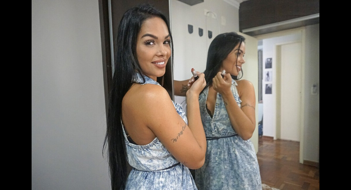 Foto: Ela usava o nome de Maya Peter e fazia parte do casting de uma ...