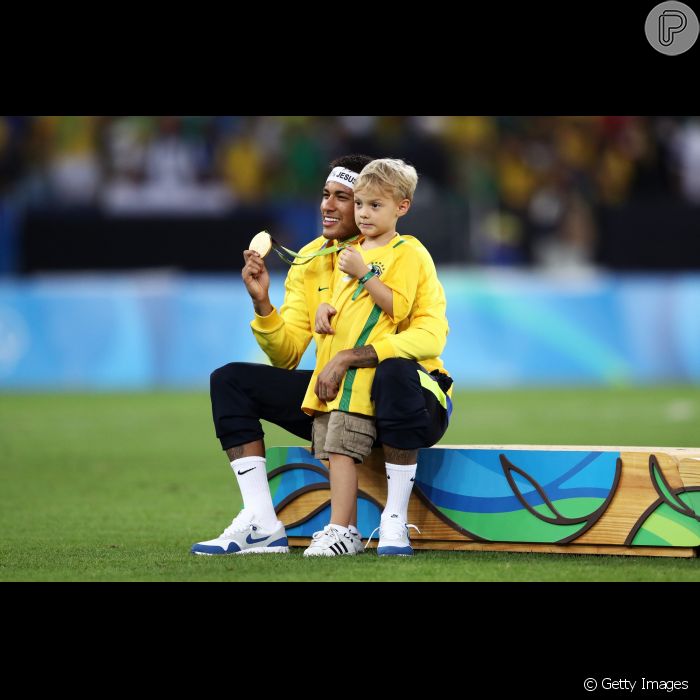 Davi Lucca está na Rússia para acompanhar o pai, Neymar, na Copa ...
