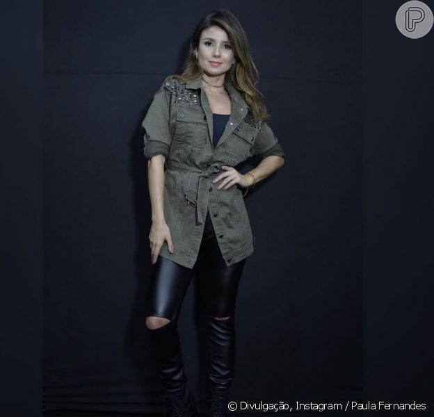 Paula Fernandes combina sensualidade e elegância em looks. 'Estilo dela ...