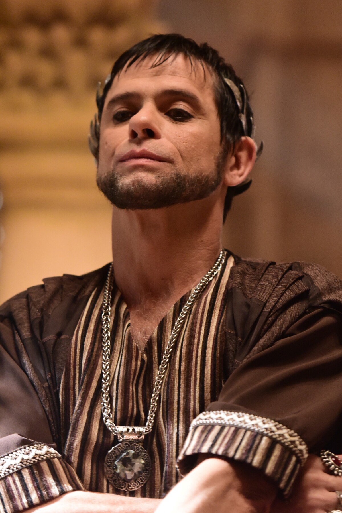 Foto: Herodes Antipas (Marcos Winter) vai planejar a morte de João ...