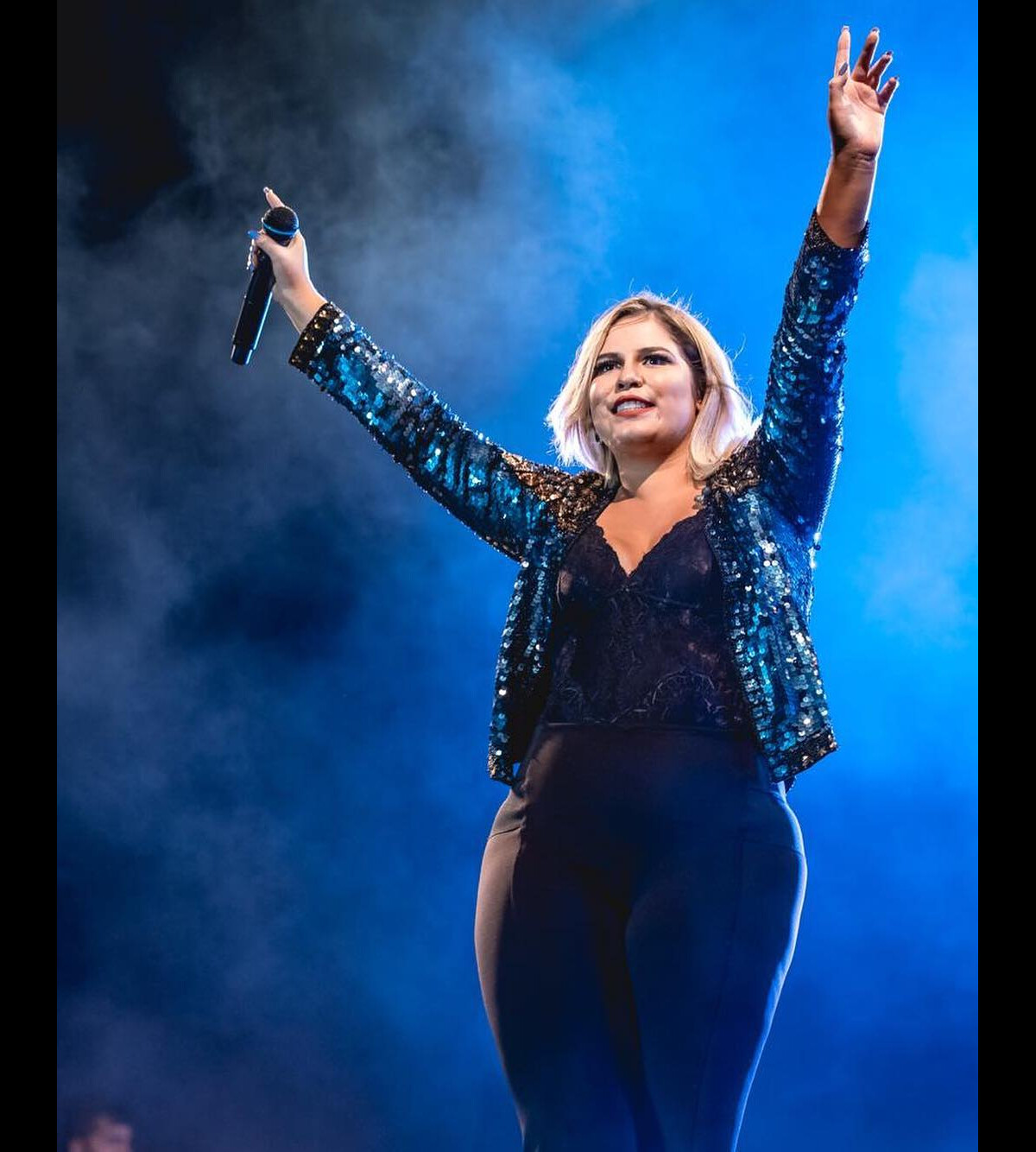Foto: A cantora sertaneja Marília Mendonça fez a festa de 23 anos com o ...