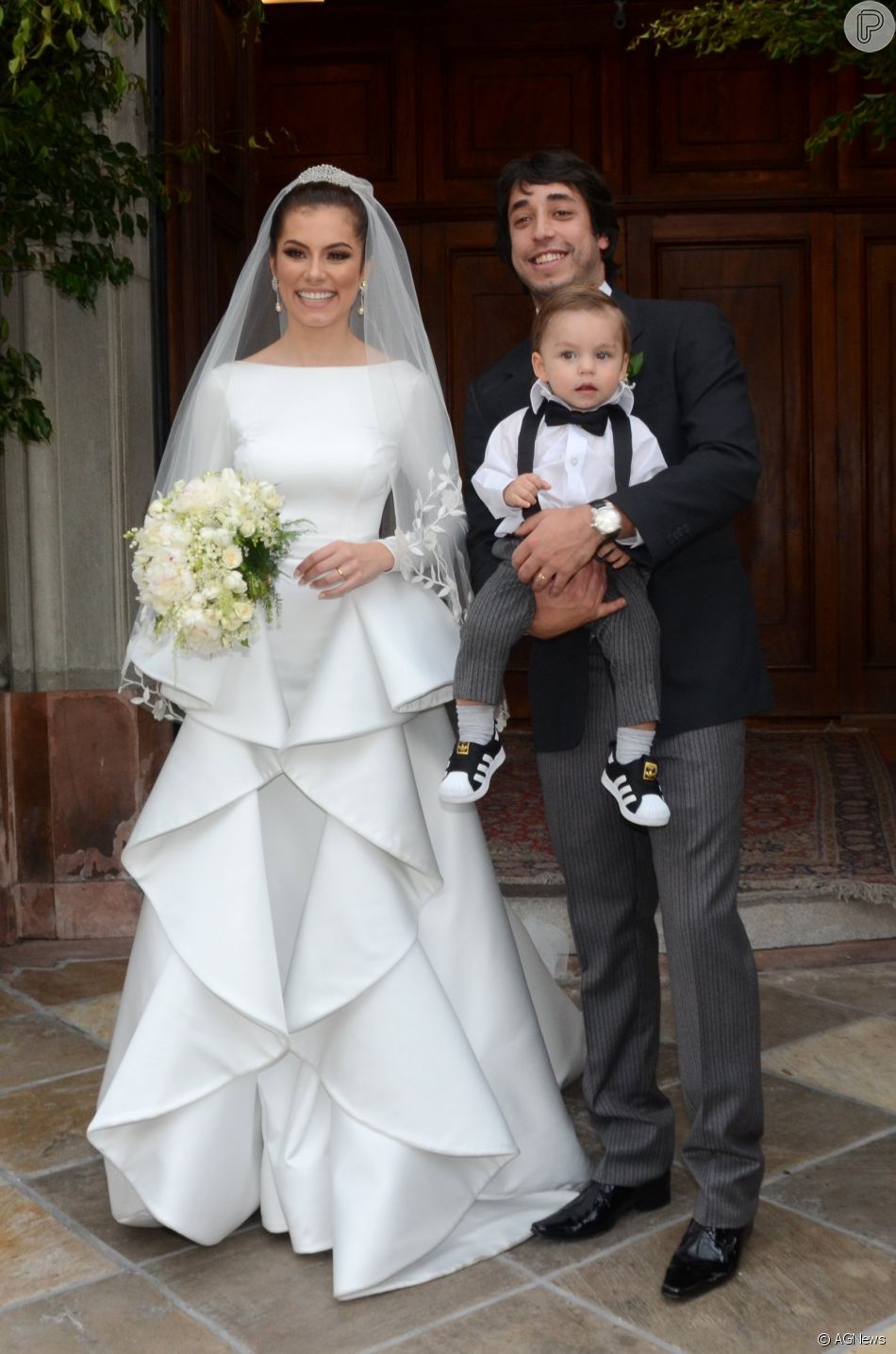 Bruna Hamú e o empresário Diego Moregola se casaram em São Paulo, neste ...