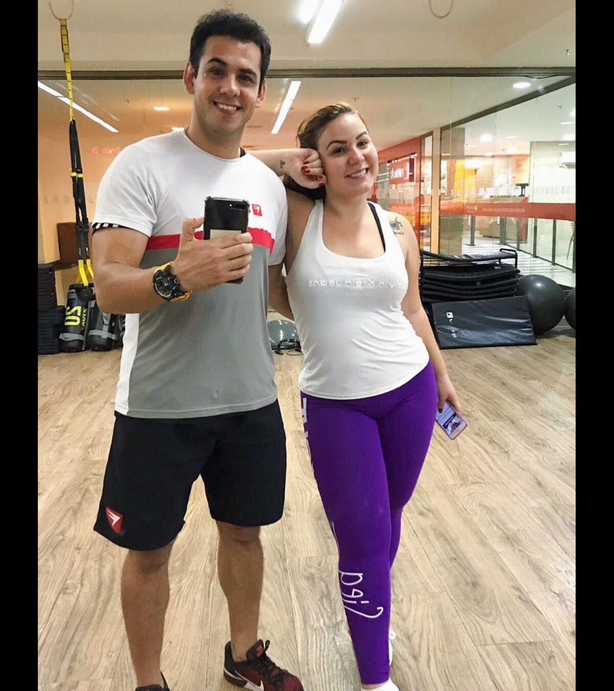 Foto: Ex-BBB Maria Cláudia é ativa em sua rotina de exercícios físicos ...