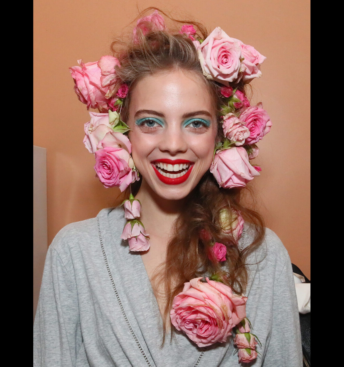 Foto: O batom vermelho foi o protagonista do desfile da Rodarte, que ...