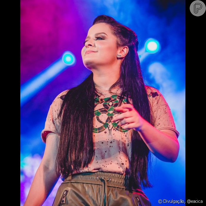 Maraisa, da dupla com Maiara, usou look da grife Animale Brasil em show ...