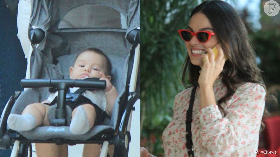 Veja 1ª foto de Rael, filho de Isis Valverde; atriz esbanja estilo em ...