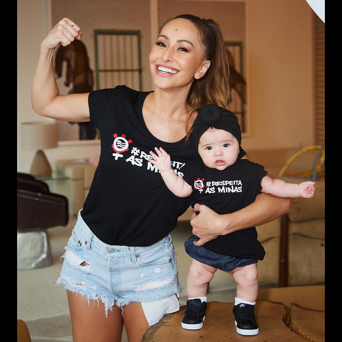 Foto: Prestes a completar 5 meses de vida, Zoe é bastante expressiva ...