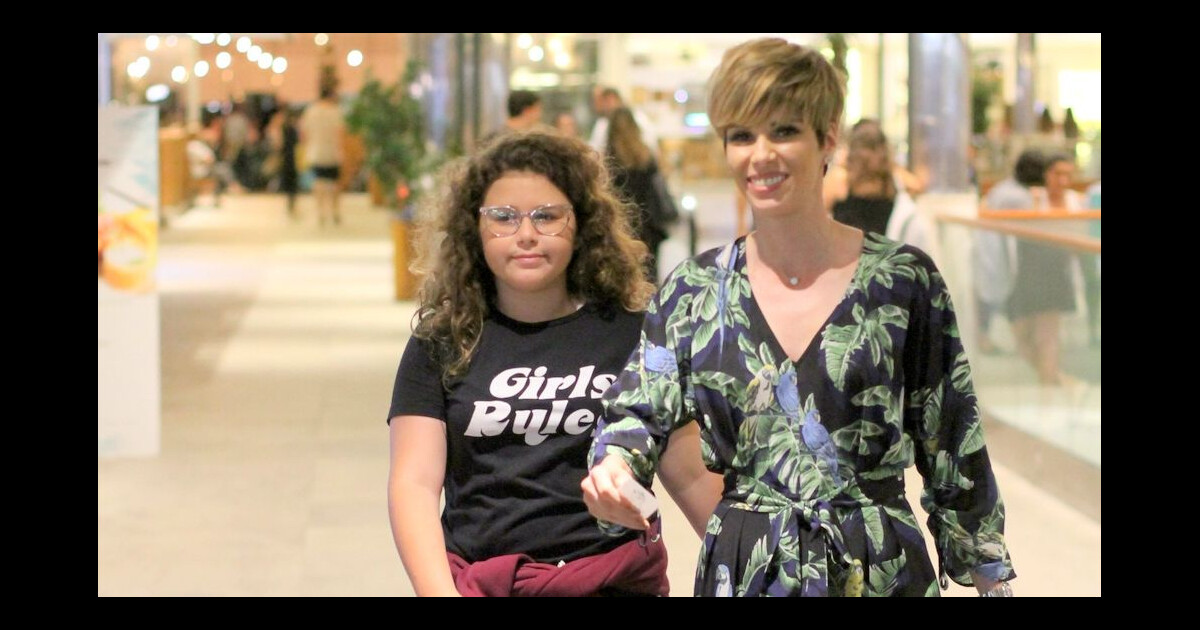 Momento mãe e filha! Ana Furtado curte passeio com Isabella em shopping ...