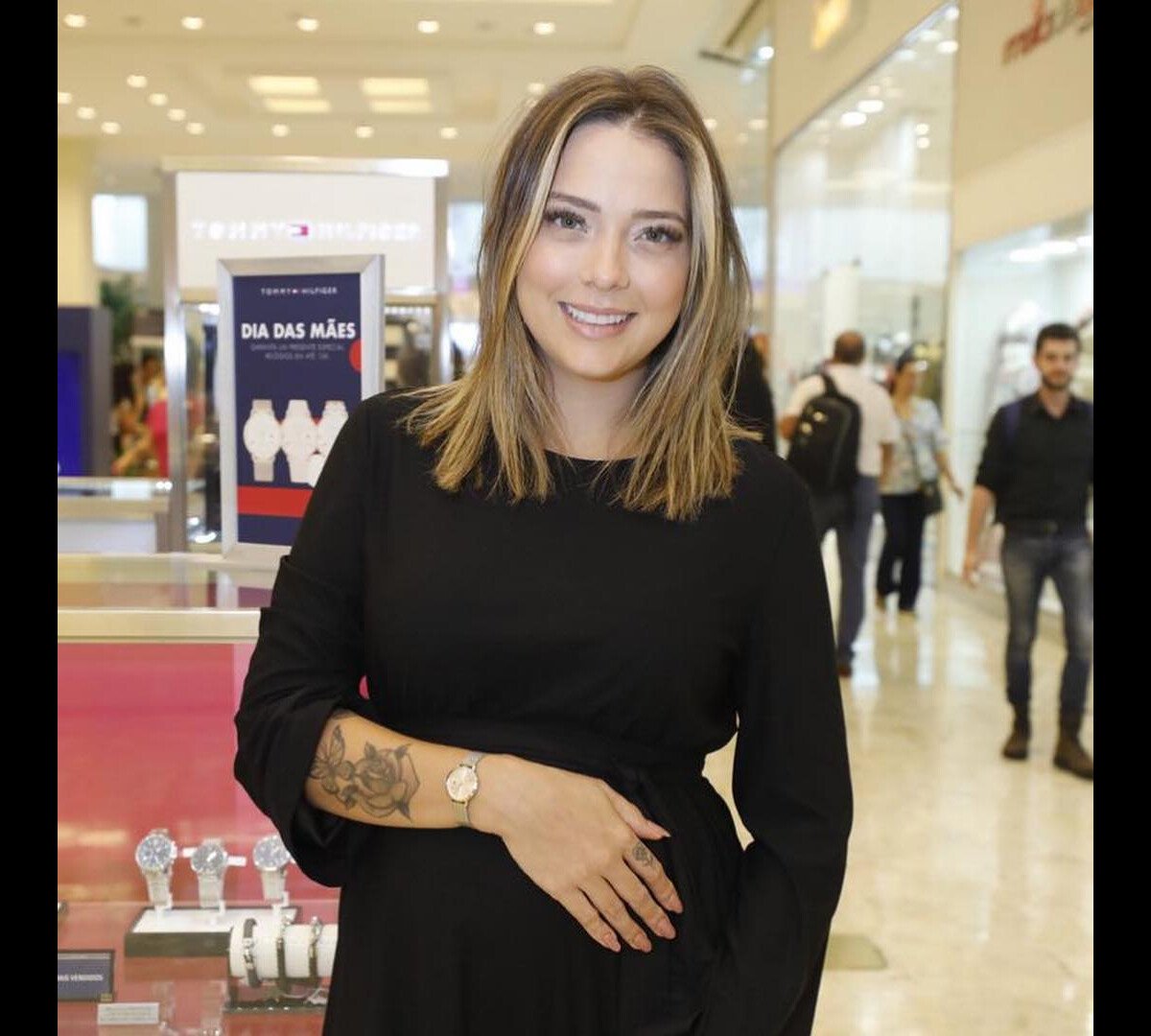 Foto: Carol Dantas surpreendeu os fãs ao mostrar a arte feita a partir ...