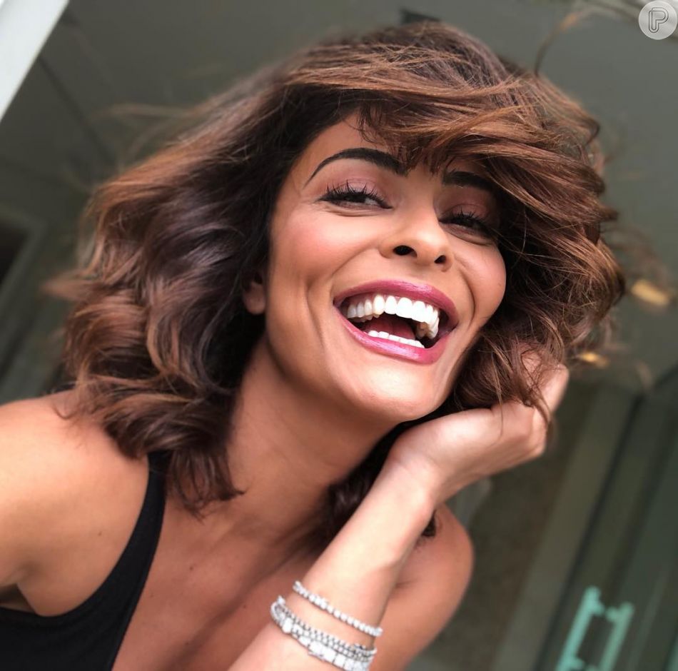 Juliana Paes tem colocado em prática a rotina de beleza - Purepeople
