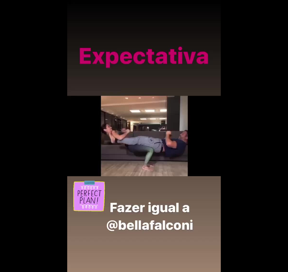 Vídeo: Vídeo de treino de Bella Falconi inspirou Patricia Abravanel e Rebeca Abravanel - Purepeople