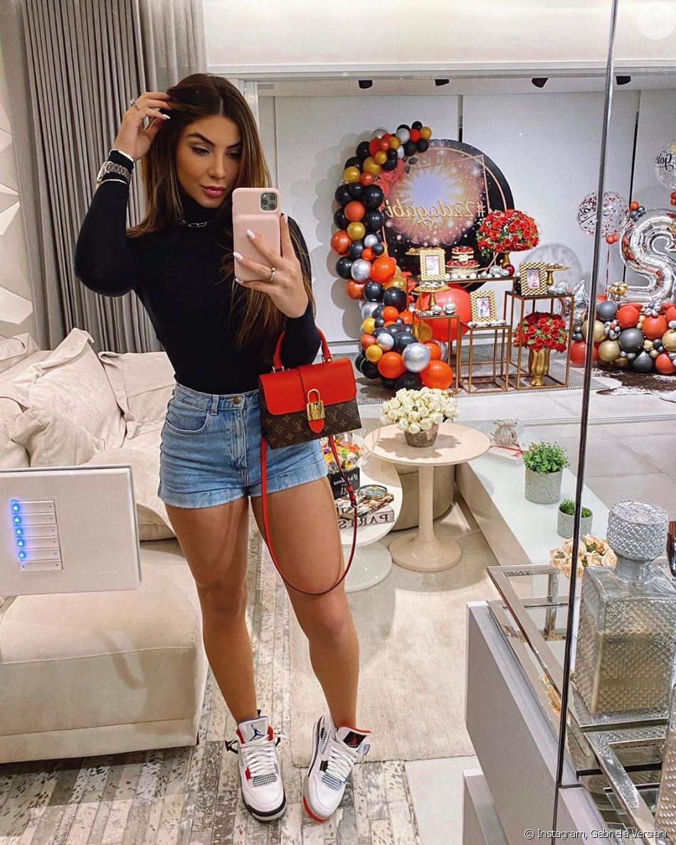 Gabriela Versiani monta look de aniversário com bolsa de R$ 9,4 mil ...