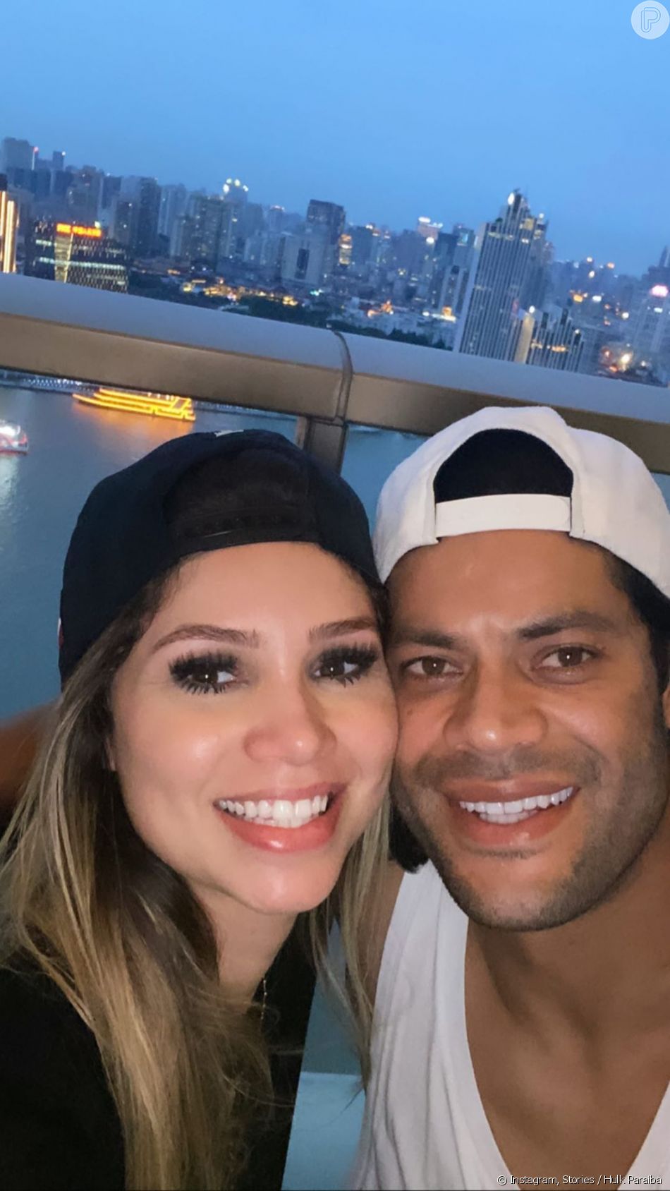 Hulk Paraíba está namorando Camila Angelo, sobrinha da ex-mulher, Iran ...