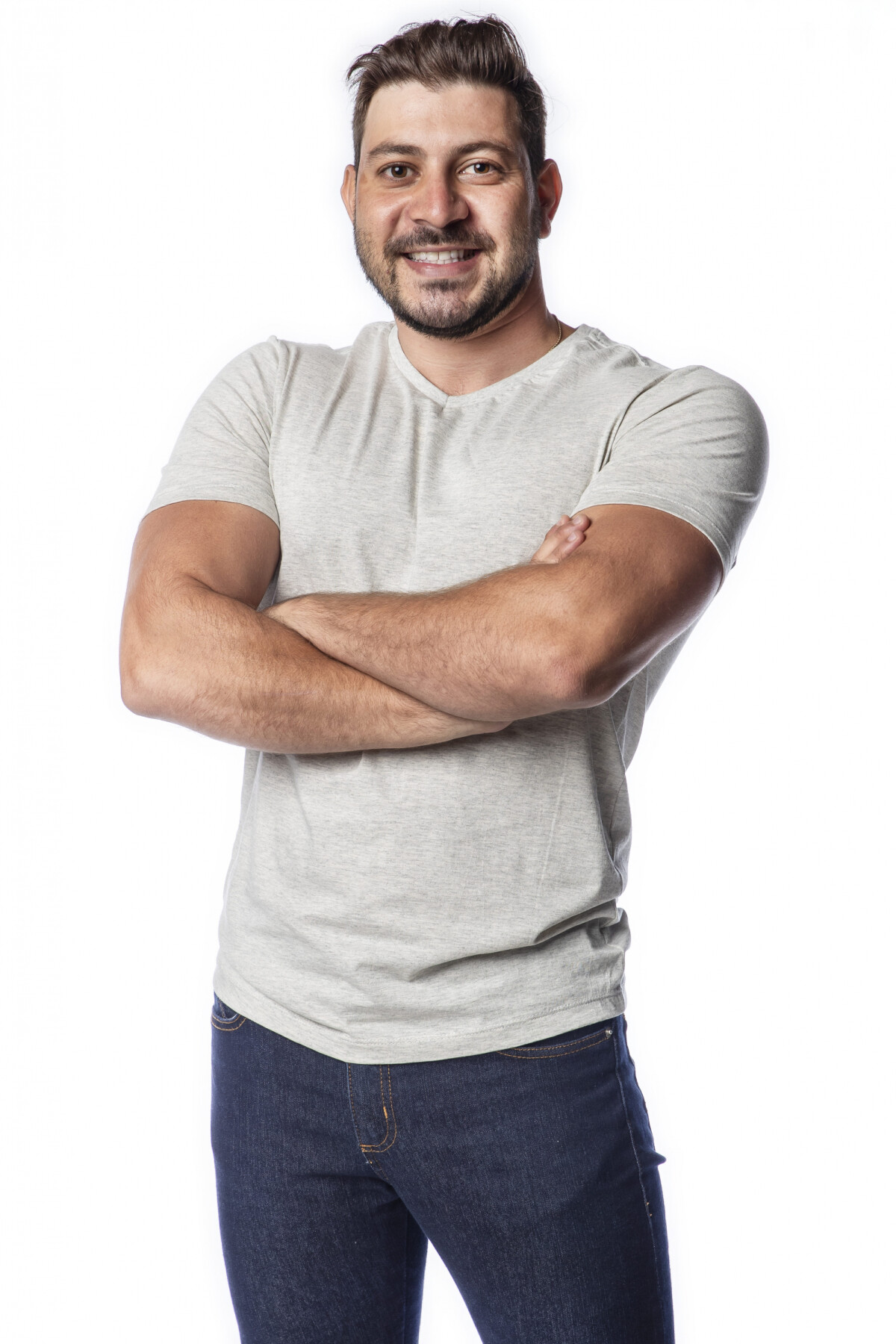 Foto: Caio foi imunizado por Rodolffo no 'BBB21' - Purepeople