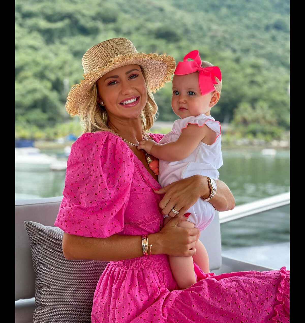 Foto: Filha de Ana Paula Siebert e Justus, Vicky é parceirinha de Rafa ...