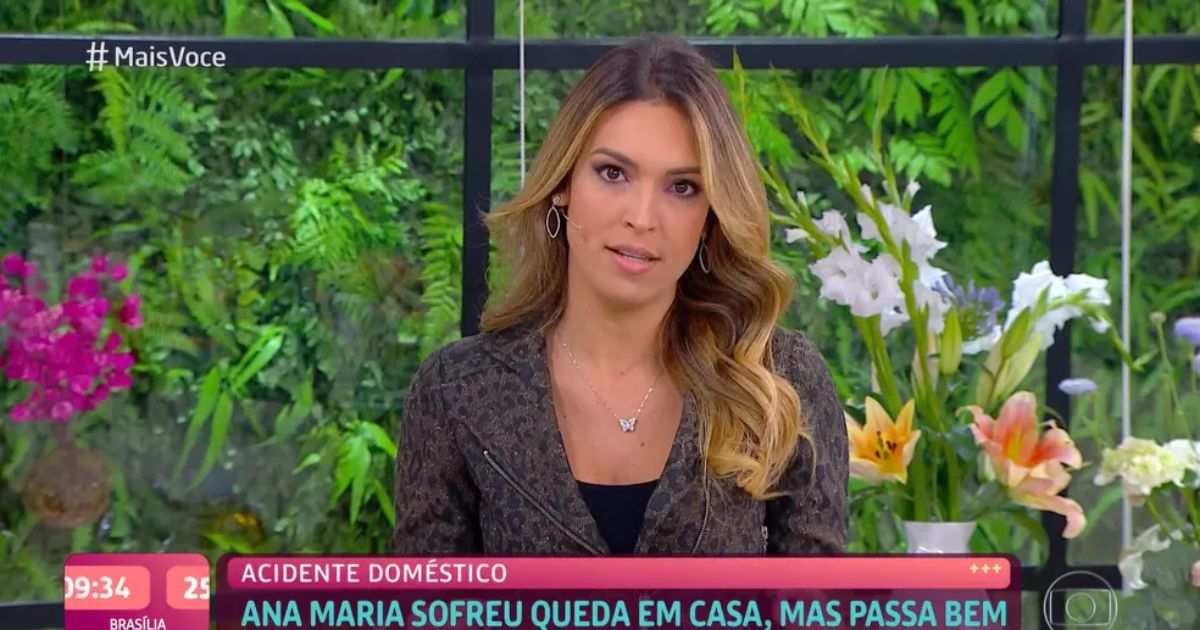 Talitha Morete comandou o 'Mais Você' e tranquilizou o público - Purepeople