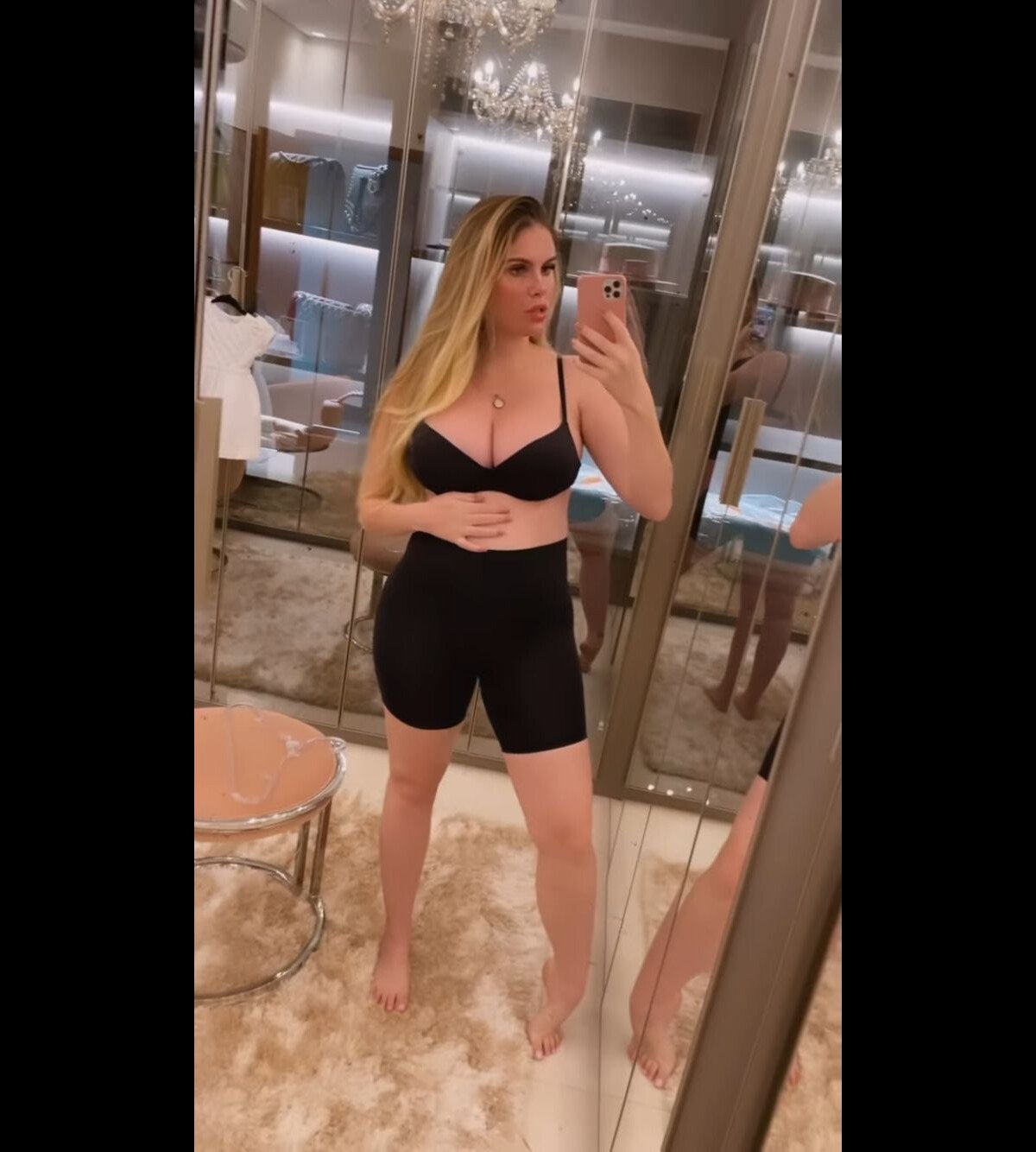 Foto: Bárbara Evans: 'Você está engordando muito por mês, isso não é ... Foto: Bárbara Evans: 'Você está engordando muito por mês, isso não é ...