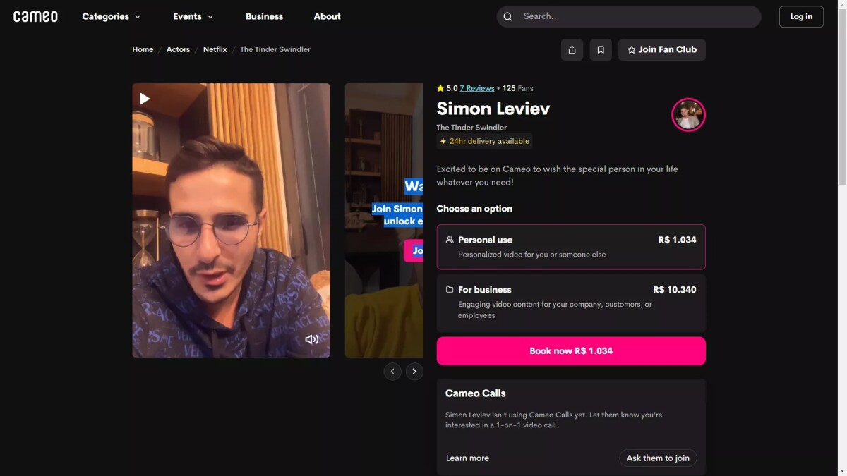 Foto O Golpista Do Tinder Simon Leviev Já Arrecadou Mais De R 150