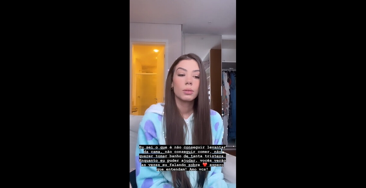 Foto: No Instagram, Maria Lina explicou que os meses após a perda foram ...