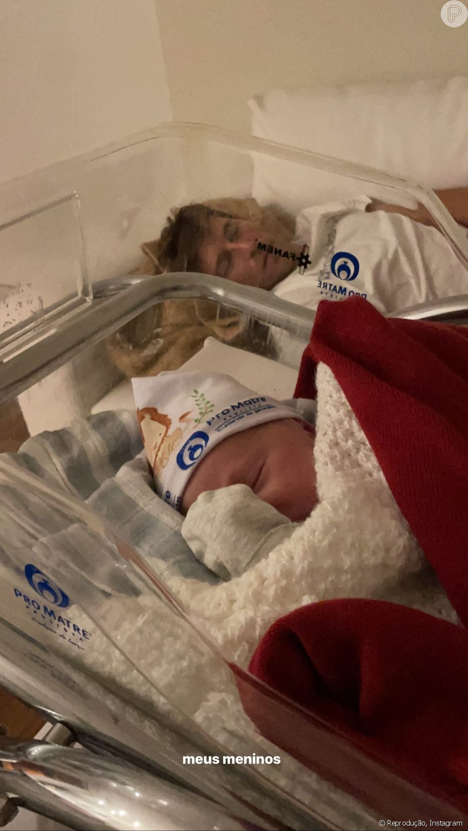 Isabella Scherer: veja as primeiras fotos dos filhos gêmeos da campeã ...