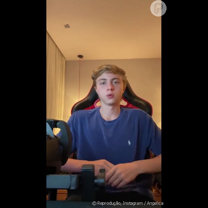 Benício Huck grava vídeo para homenagear o pai, Luciano Huck - Purepeople