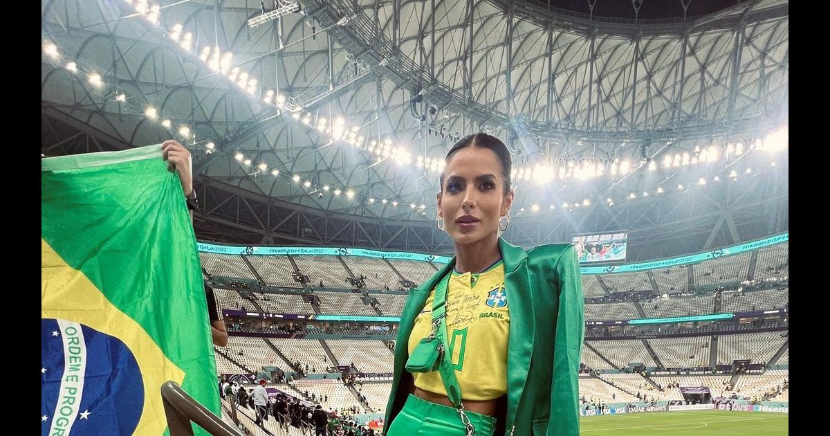 Apontada como affair de Neymar, Jéssica Turini está no Catar para ...