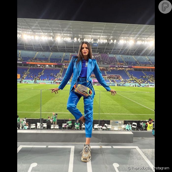 Jéssica Turini assistiu a um treino da Seleção em um dia onde apenas a ...