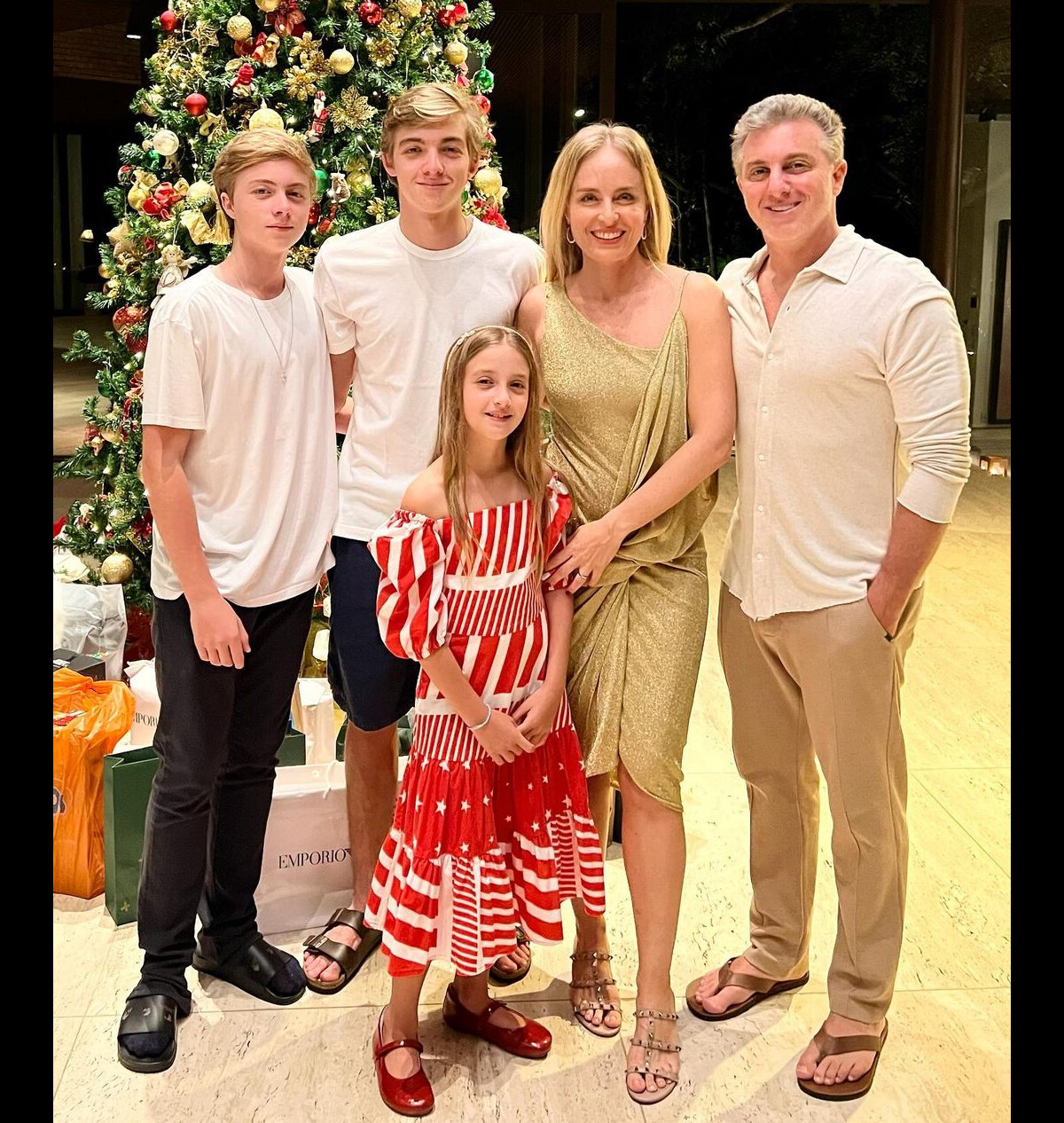 Foto: Internauta ficou impressionada com o tamanho dos filhos de ...