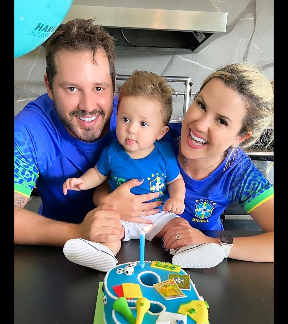 Foto: Filho do jornalista Dony De Nuccio e de Larissa Laibida, Leo ...