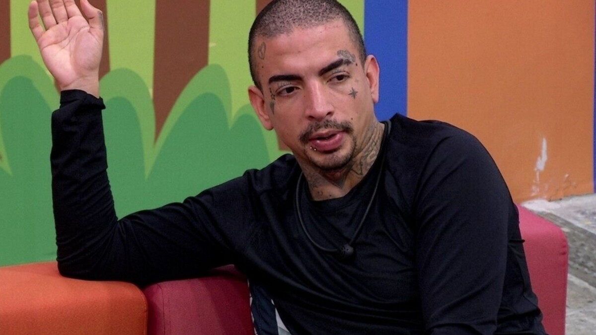 Foto Bbb 23 Mc Guimê Afirmou Que Gustavo Tenta Ganhar Confiança De