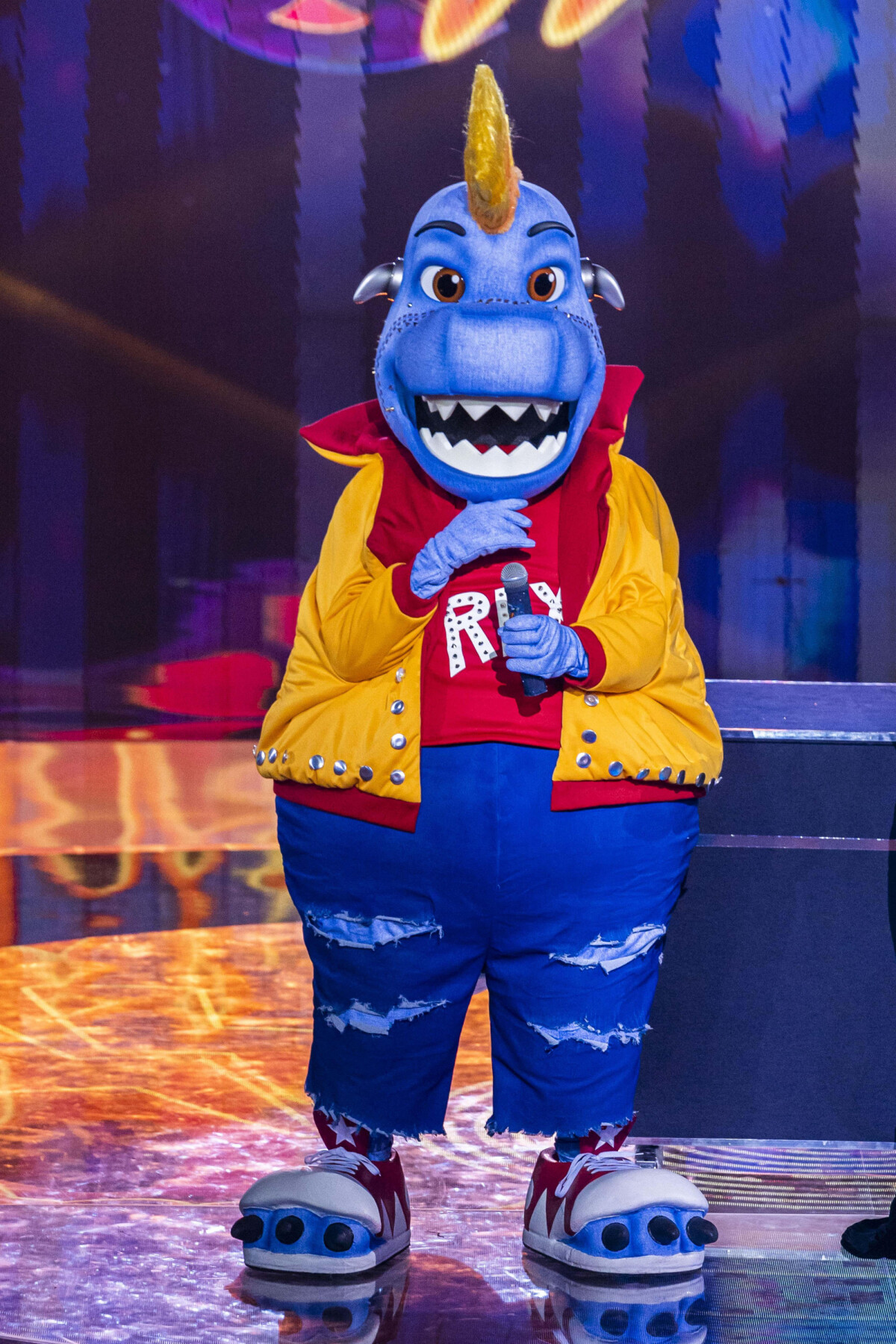 Foto: Quem é o Dinossauro do 'The Masked Singer Brasil'? Famoso é ...