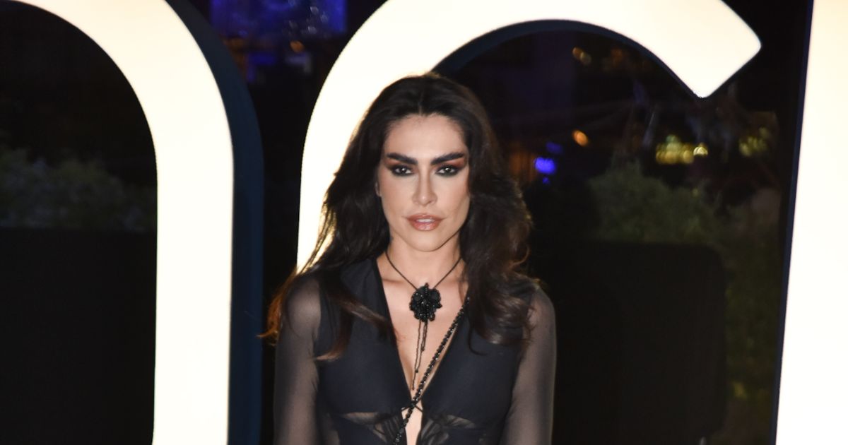 Cleo Pires escolheu look com transparência para o mesmo evento - Purepeople