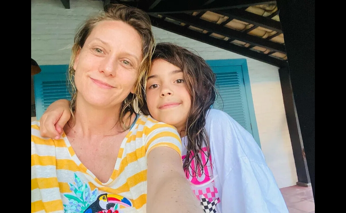 Foto: Paula Picarelli é mãe de Sofia que tem 11 anos. - Purepeople