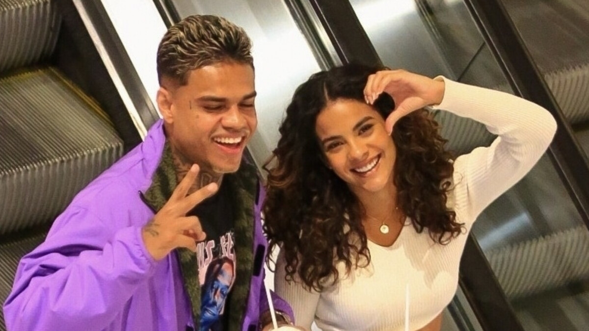 Foto: Namoro de Bella Campos e MC Cabelinho tem grande torcida nas ...