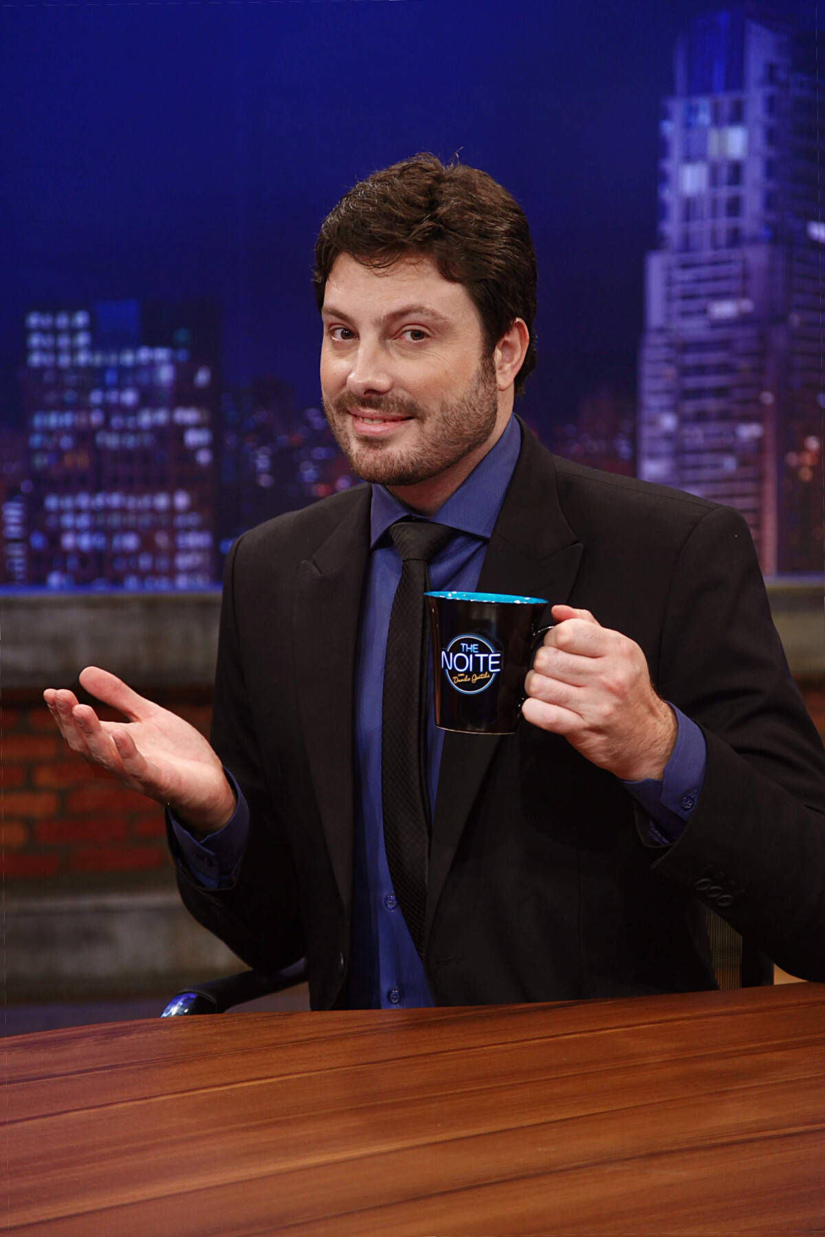 Foto: Danilo Gentili foi um dos humoristas a apoiar Mhel Marrer após a ...