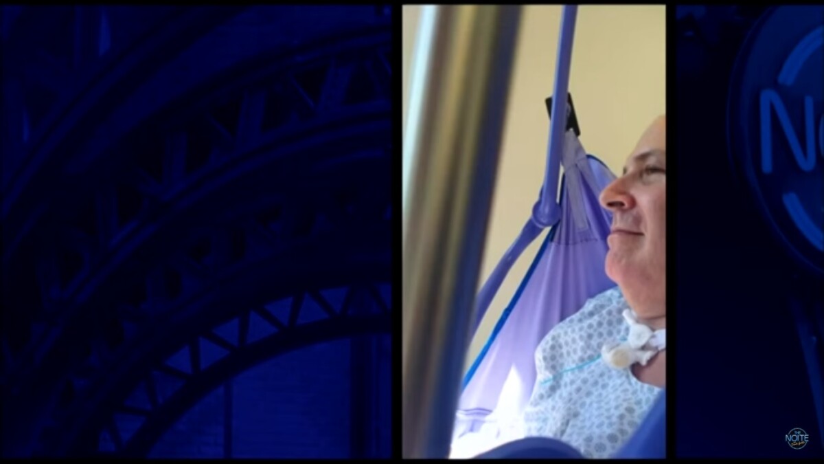 Foto: Mingau, do Ultraje a Rigor, teve sua primeira foto após levar ...