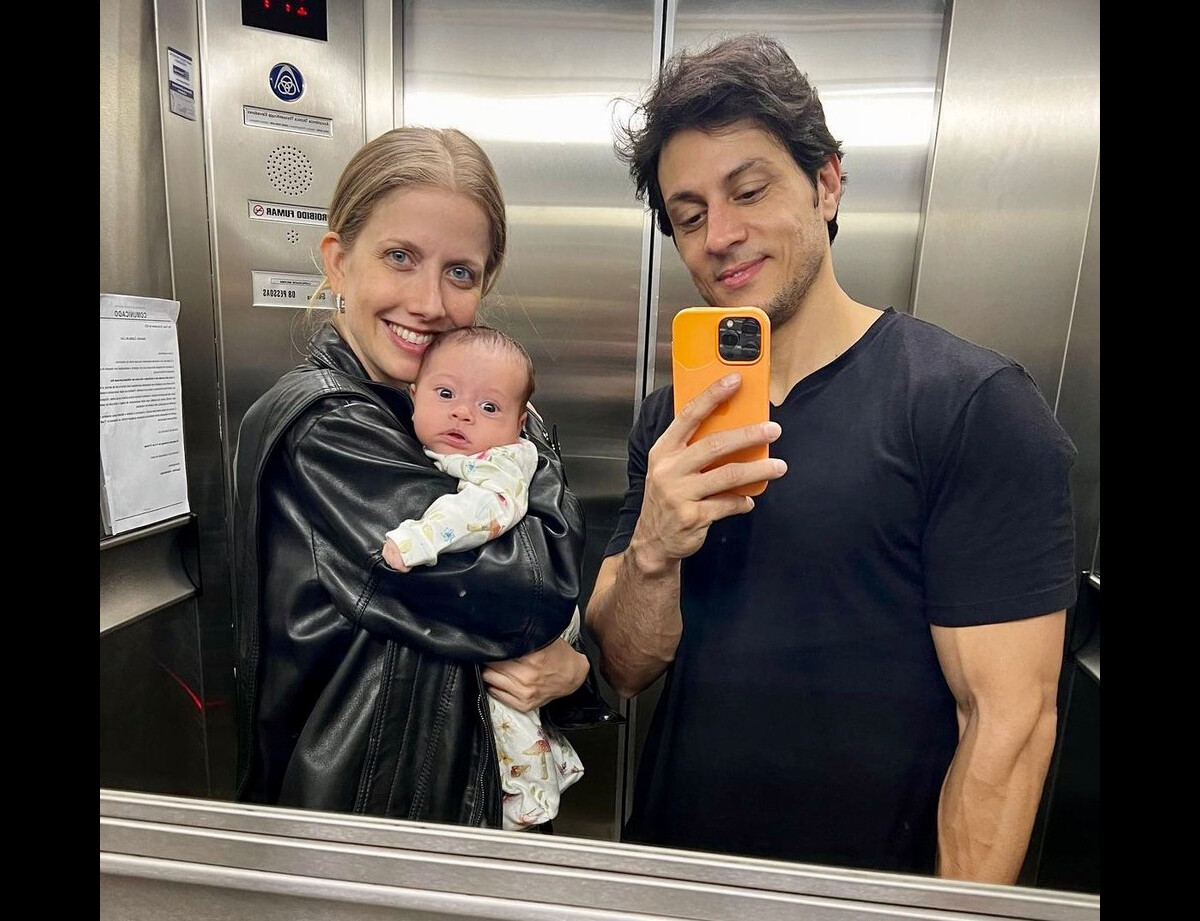 Foto: Gabriela Prioli e o marido Thiago Mansur tem uma filhinha chamada Ava, que nasceu em ...