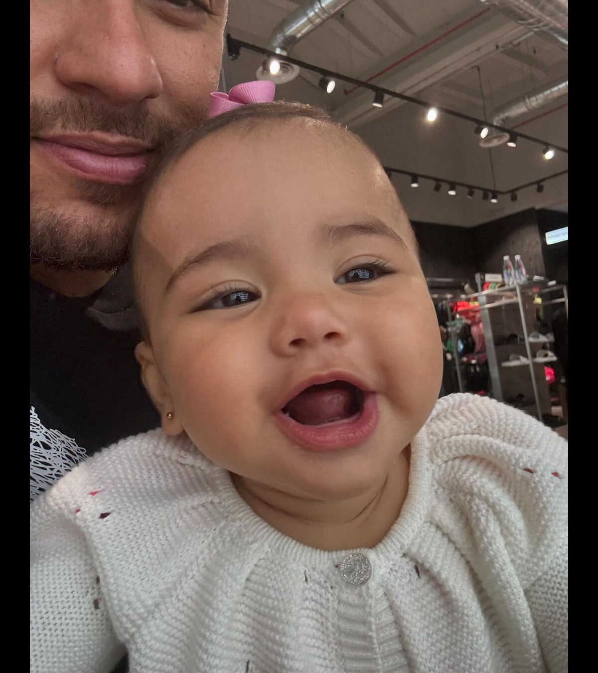 Foto: Mavie, filha de Neymar e Bruna Biancardi, está atualmente com 7 meses - Purepeople