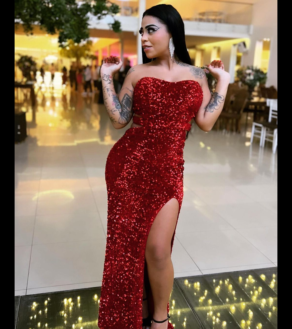 Foto: Nina Capelly está certa de que Lucas 'Buda' é pai do filho que ...